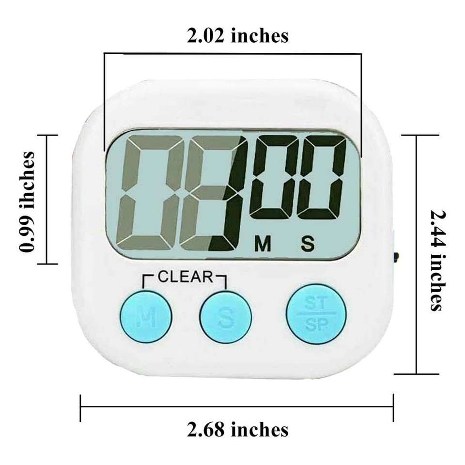 Digital Kitchen Timer Timer Learning Management Timer Suitable Cooking,Egg Timer | eBay