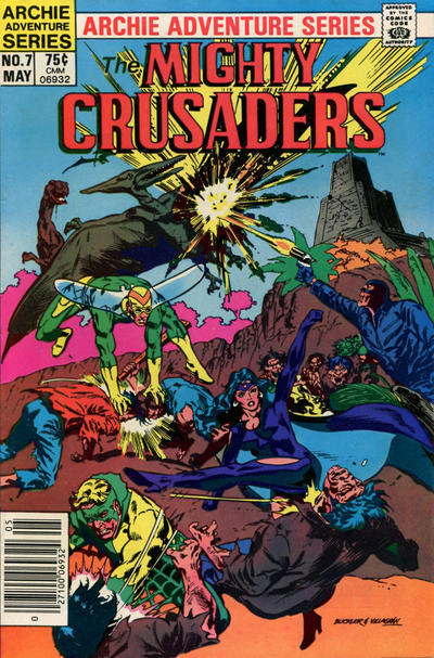 Mighty Crusaders (2nd Series) #7 (Newsstand) FN; Archie | the Fly Black ...