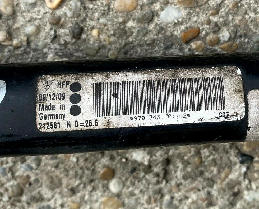Porsche Panamera 970 Stabilisator Stabi Stabilisatorstange Vorne ...