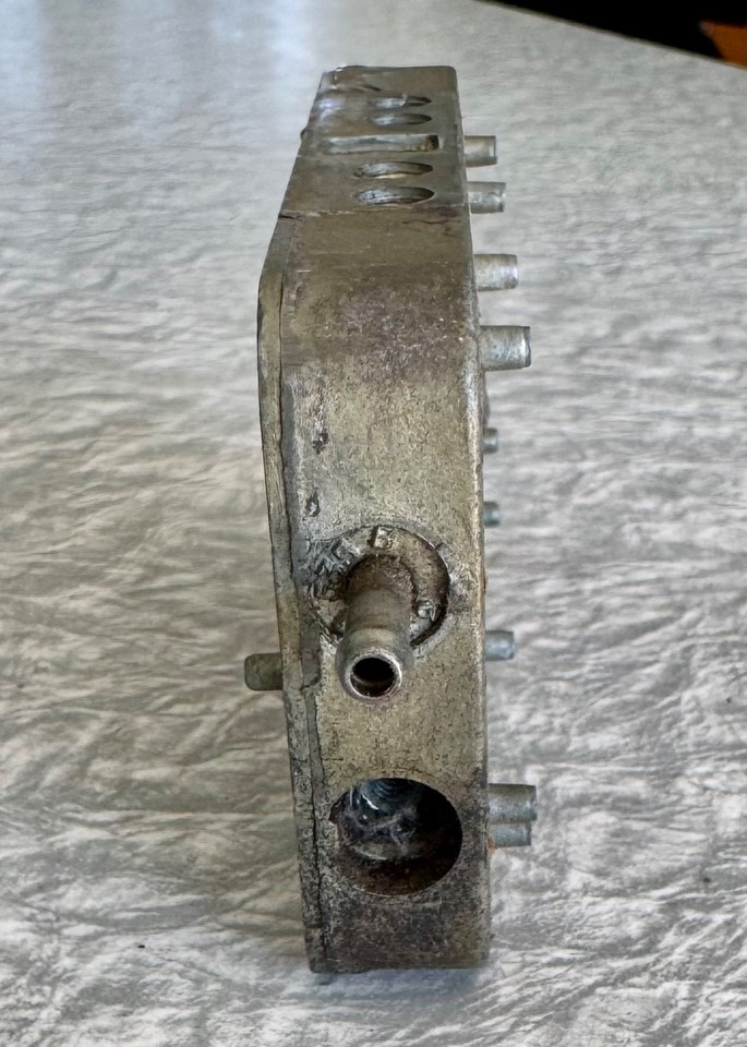 Holley 4 Barrel Carburetor Metering Block 10884 List 1850 | eBay