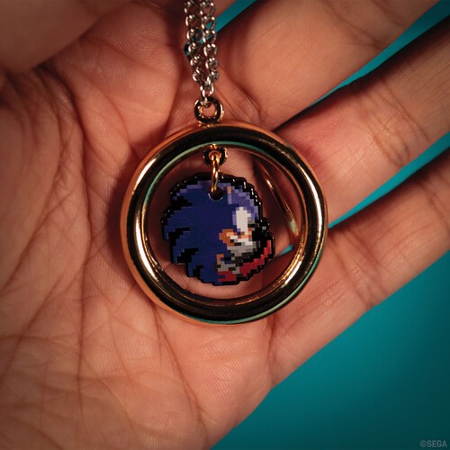 Sonic The Hedgehog - Ring Necklace [New Toy] Collectible | eBay UK
