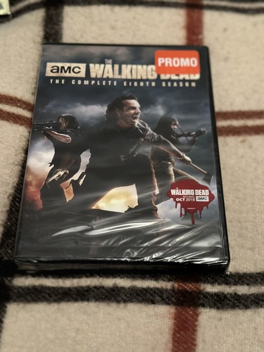 The Walking Dead Complete 8th Season AMC -PROMO - 5 DVD Set -Sealed ...