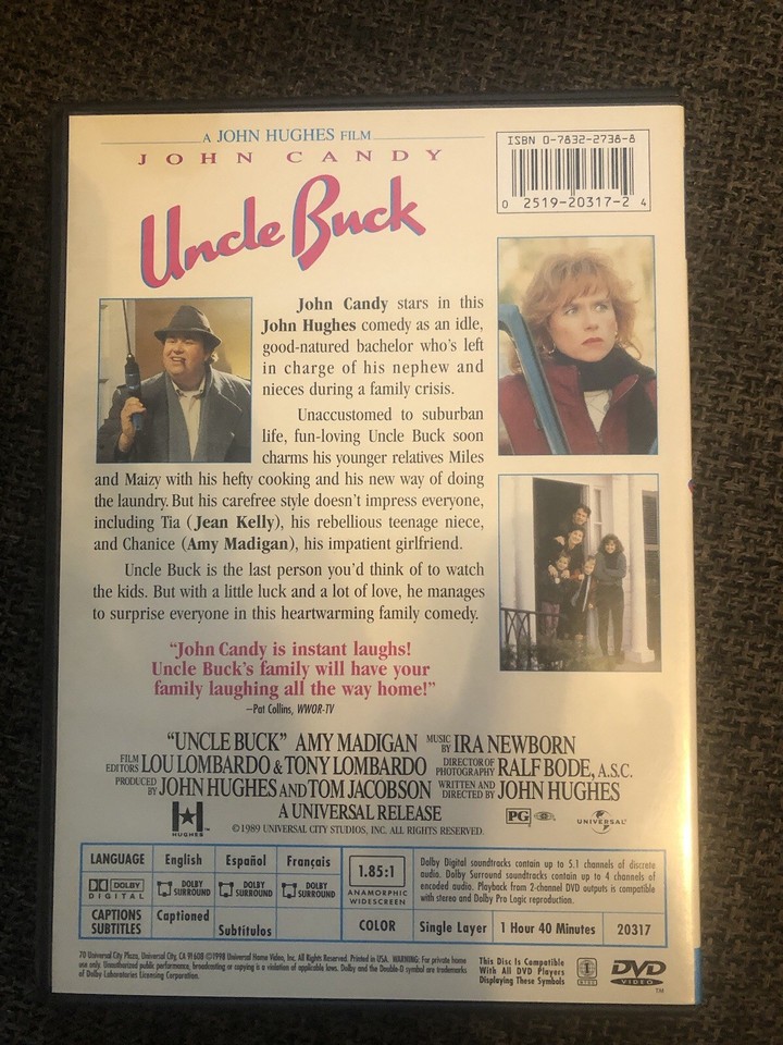 DVD-Uncle Buck-MULTIPLE DVDs SHIP FREE!, SEE STORE!!! | eBay