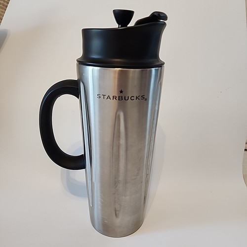 Starbucks 2003 Barista Stainless 16 oz French Coffee Press Travel Mug (RF995) | eBay