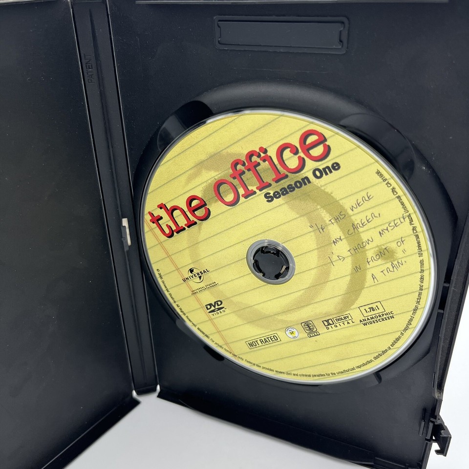 The Office Season 1 DVD 2005 NR Widescreen Michael Scott Jim Pam Dwight ...
