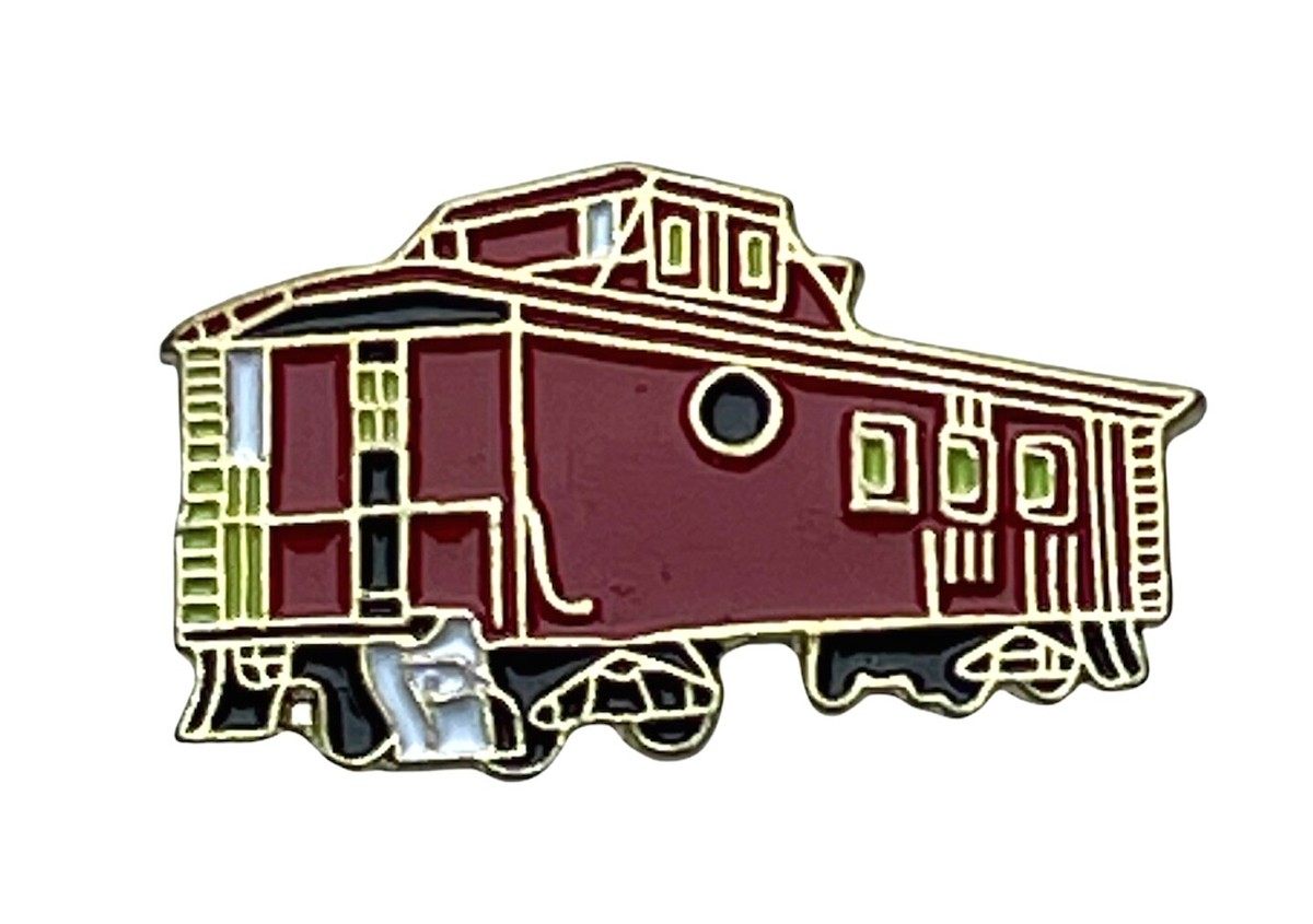 Caboose Lapel Pins