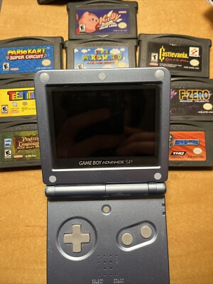 Gameboy Advance Sp 101 Tested w/ Games and Charger | eBay
