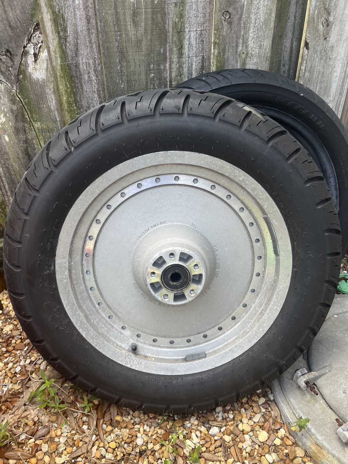 Harley Davidson 2000 FATBOY STOCK REAR WHEEL AND TIRE | eBay