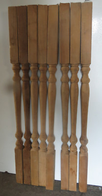 Lot of (9) New Turned Wood Stair BALUSTERS Spindles 30” | eBay