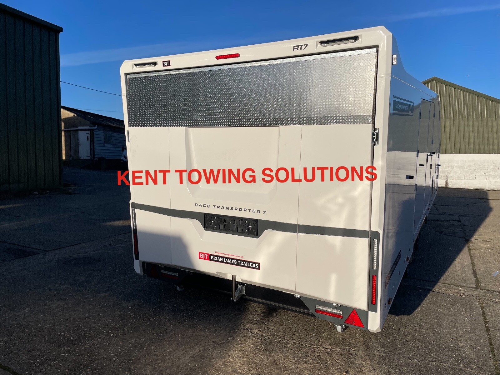 NEW Brian James Race Transporter 7 RT7 Tri Axle Car Trailer 6M X 2.3M ...