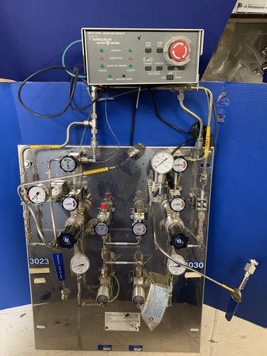 Semi-Gas CF4 High Purity Gas Auto Switchover Panel, CGA 320, w ...