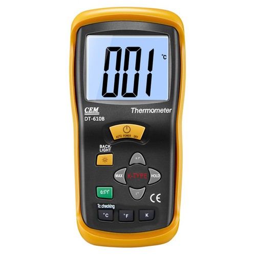 CEM DT-610B Thermocouple Thermometer Electronic Thermometer with Probe ...