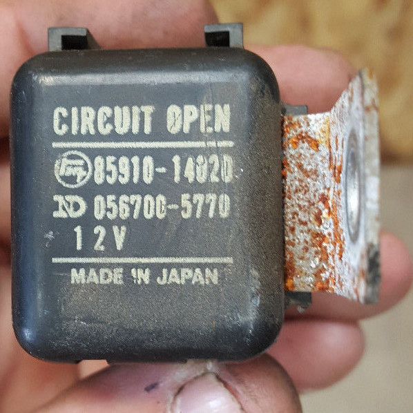 1985 Toyota 4runner Pickup 22re EFI Circuit Open Fuel Pump Relay 85910 ...