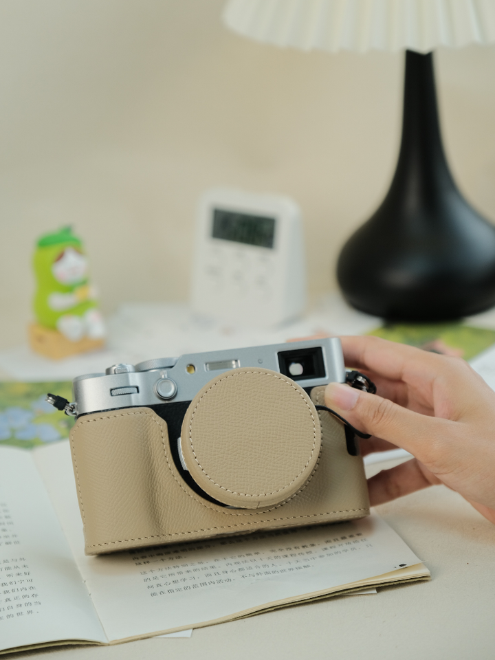 For Fujifilm X100VI X-100VI Genuine Leather Camera Bag Protect Case ...