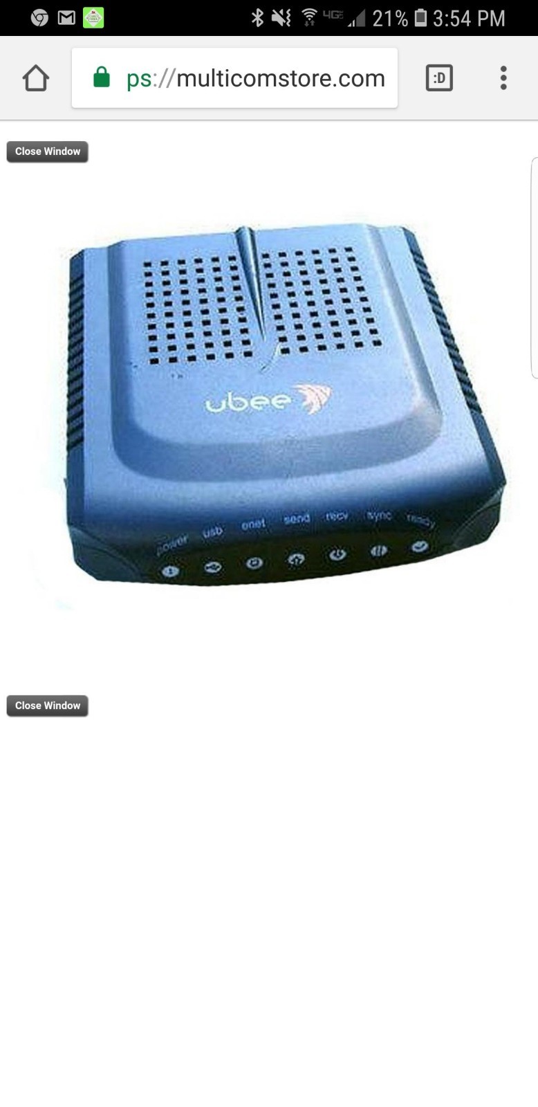 Arris TM602G 652W Gateway Telephony UBEE DDW2600 U10C10018 Cable Modems ...