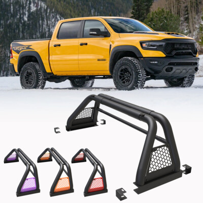 Adjustable Sport Roll Bars Bed Bar For 1994-2023 Dodge RAM 1500/2500 ...