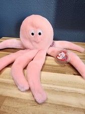 Inky the Octopus - Grey, No Mouth - Beanie Babies - Beaniepedia