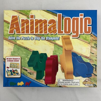 AnimaLogic Game by Fat Brain Solve The Puzzle To Stop The Stampede ...