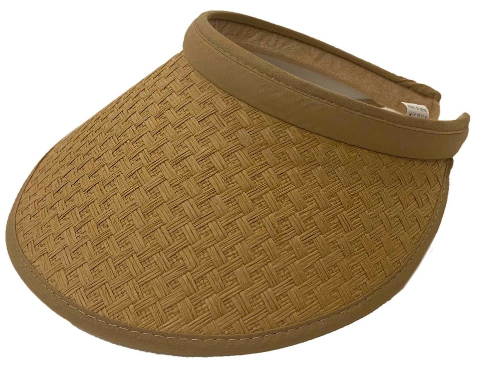 Ladies Women Fashion Large Visor Wide Brim Sun UV Protection Cap Cover ...