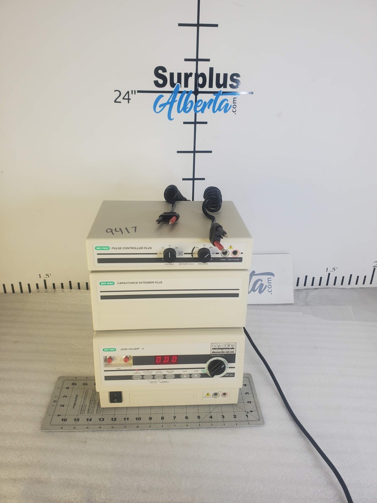 BIO-RAD Gene Pulser II w/ Capacitance Extender & Pulse Controller | eBay