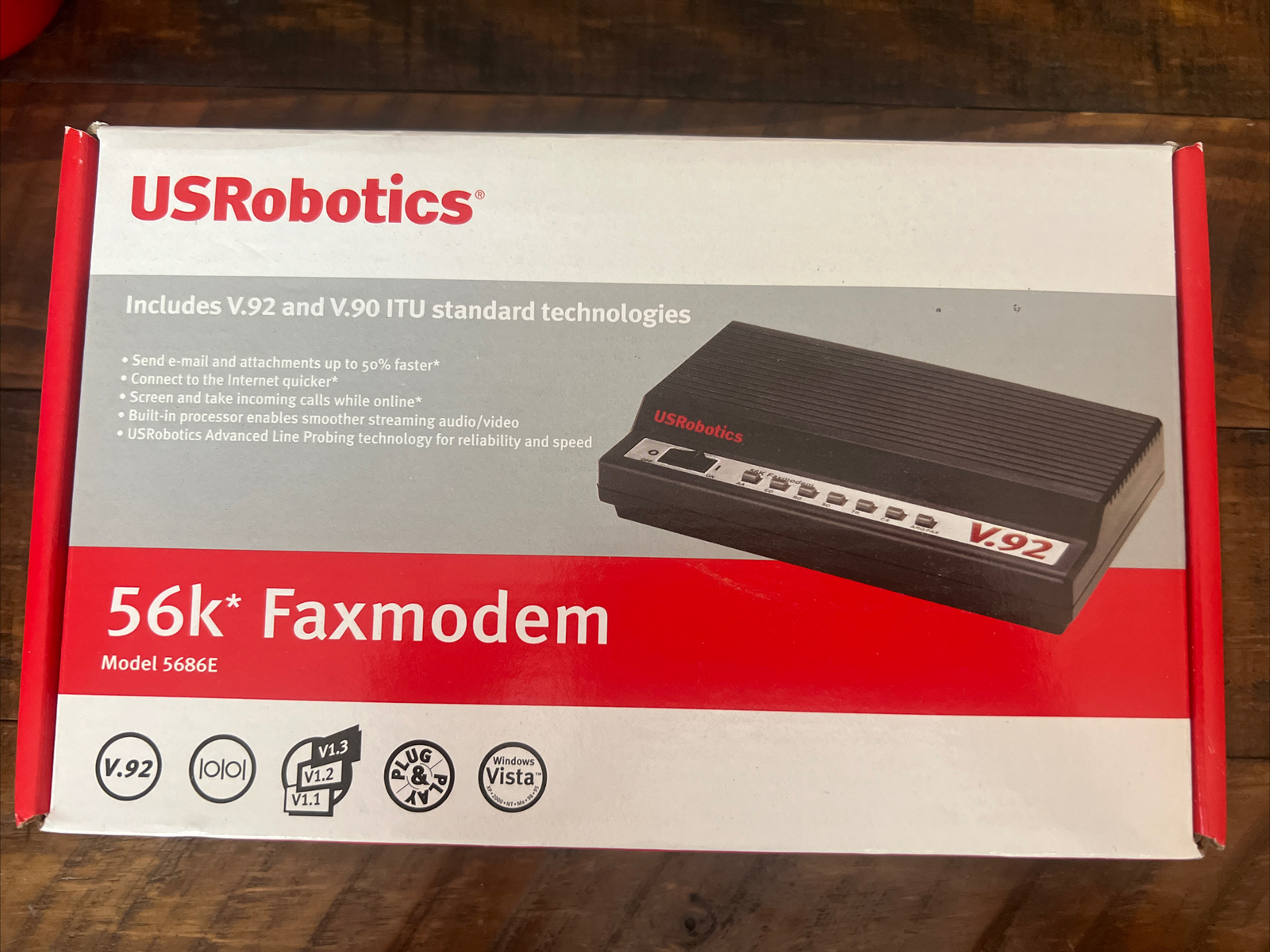 US Robotics V.92 USR5686E External Modem + Fax for sale online | eBay