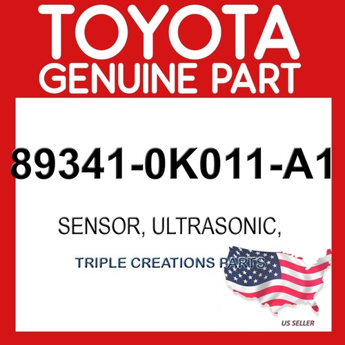 TOYOTA GENUINE 893410K011A1 SENSOR ULTRASONIC 89341-0K011-A1 | eBay