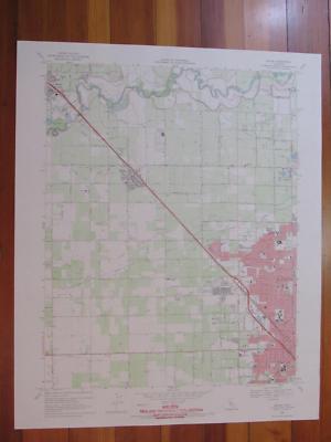 Salida California 1972 Original Vintage USGS Topo Map | eBay
