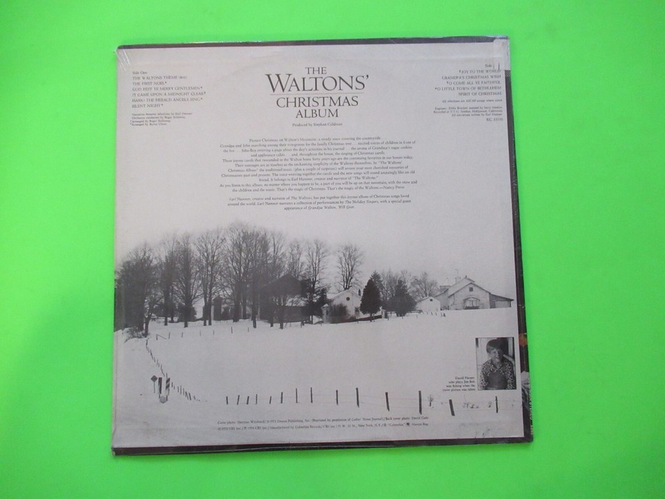 SEALED THE WALTONS CHRISTMAS ALBUM LP EARL HAMMER VINYL RECORD | eBay