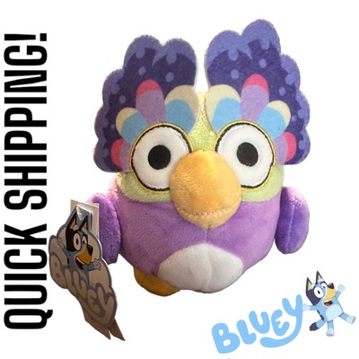 7" CHATTERMAX plush doll BLUEY FRIENDS soft TOY BIRD plushie NEW WITH ...
