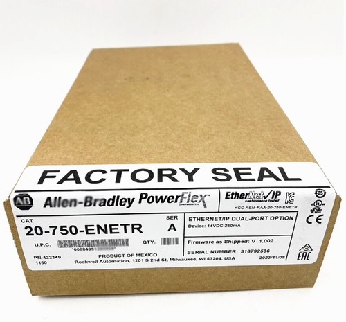 Allen-Bradley 20-750-ENETR /A PowerFlex 750 2-P ENet/IP Module ...