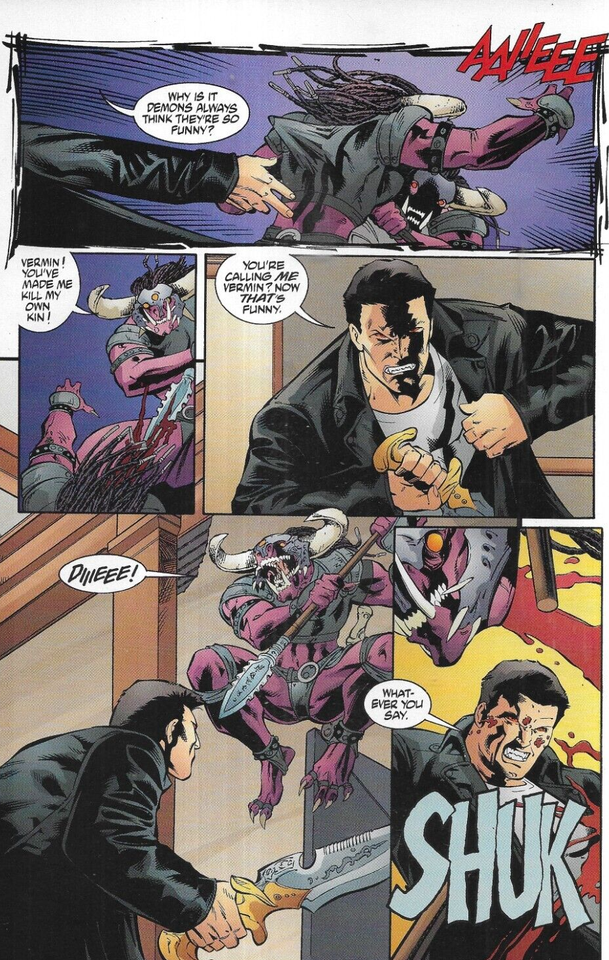 Angel Comic 7 First Print Cover A 2000 Christopher Golden Christian ...