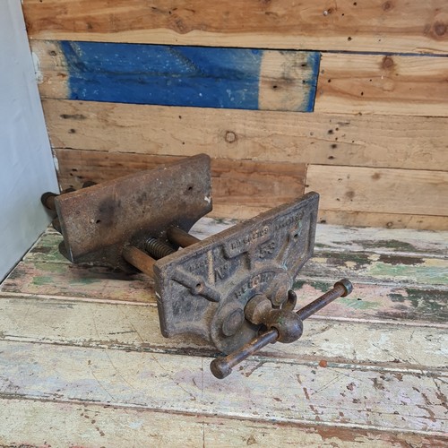 Vintage Record No 53 Quick Release Vice - Carpentry Woodworking Vise ...