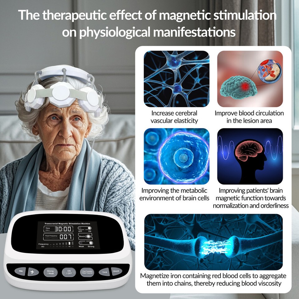 Transcranial Magnetic Stimulation Therapy Machine RTMS for Depression ...