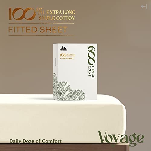 Twin XL Fitted Sheet Only - 100% Egyptian Cotton 600 Thread Count 16 ...