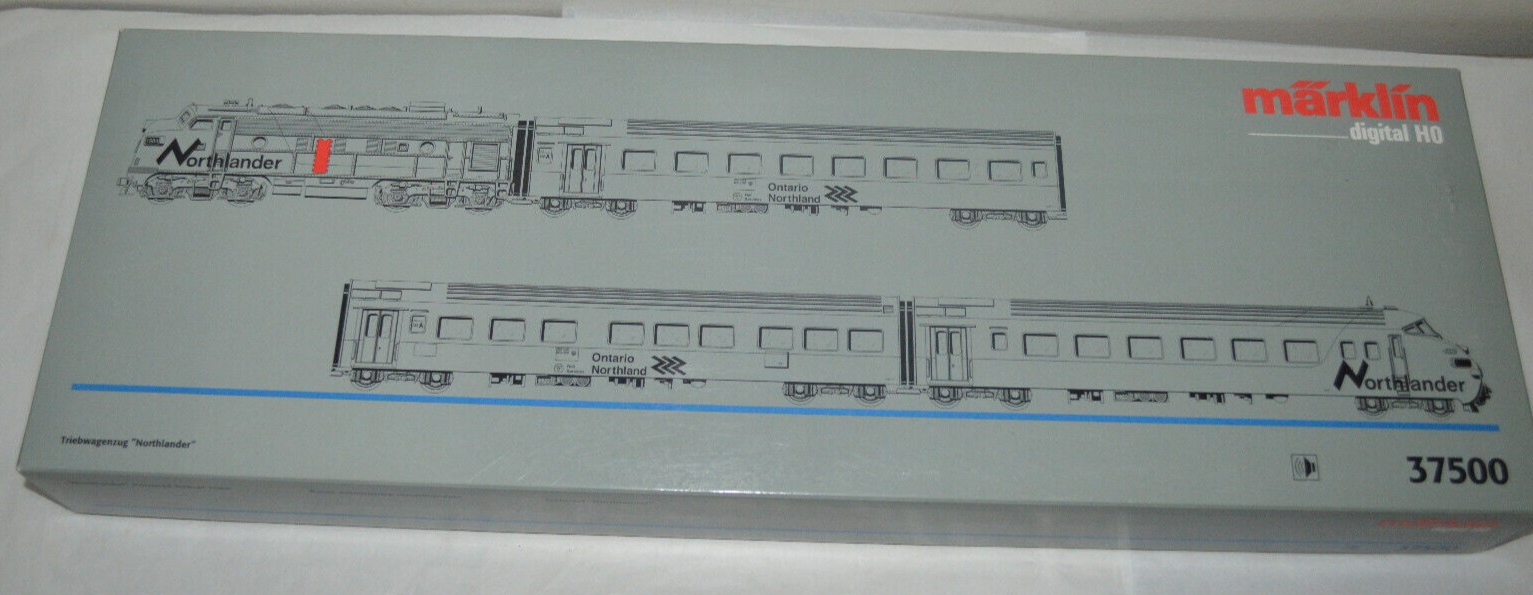 MARKLIN HO SCALE 37500 DIGITAL ONTARIO NORTHLANDER DIESEL ENGINE SET | eBay
