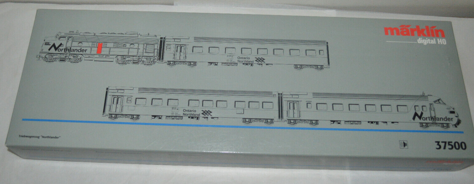 MARKLIN HO SCALE 37500 DIGITAL ONTARIO NORTHLANDER DIESEL ENGINE SET | eBay