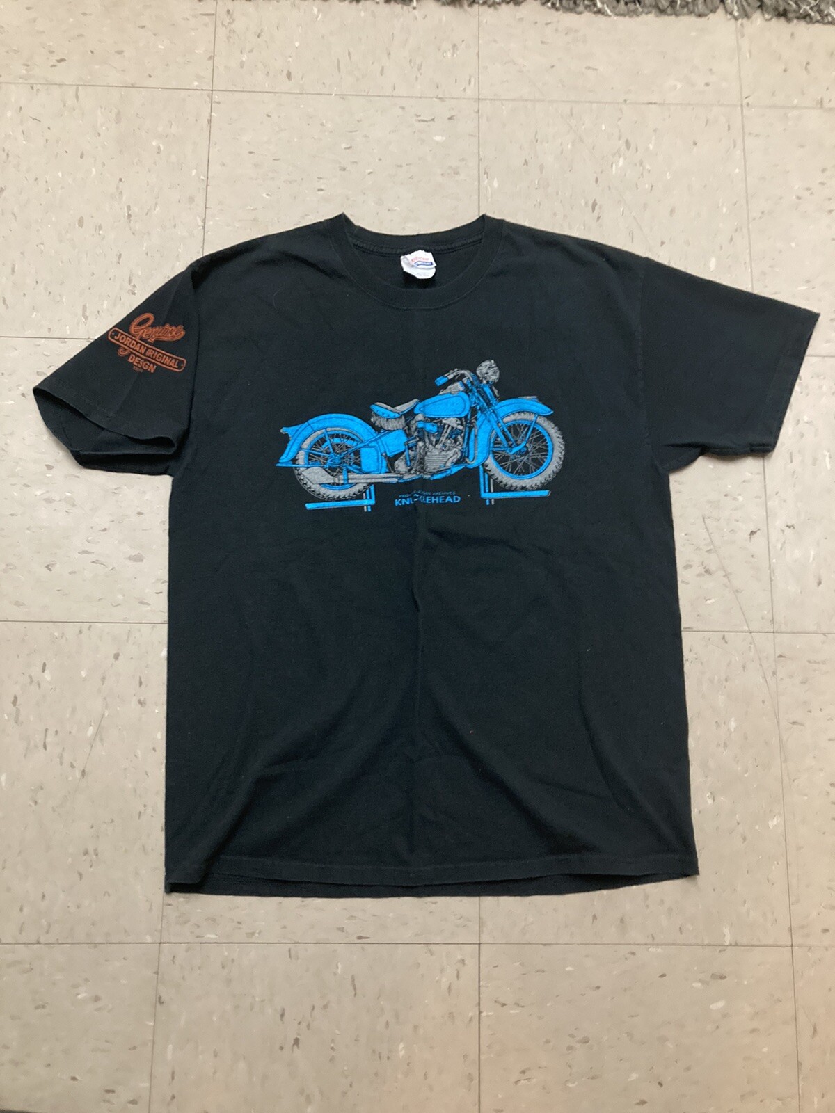 vintage 1980s-90s knucklehead jordan archives skull a… - Gem