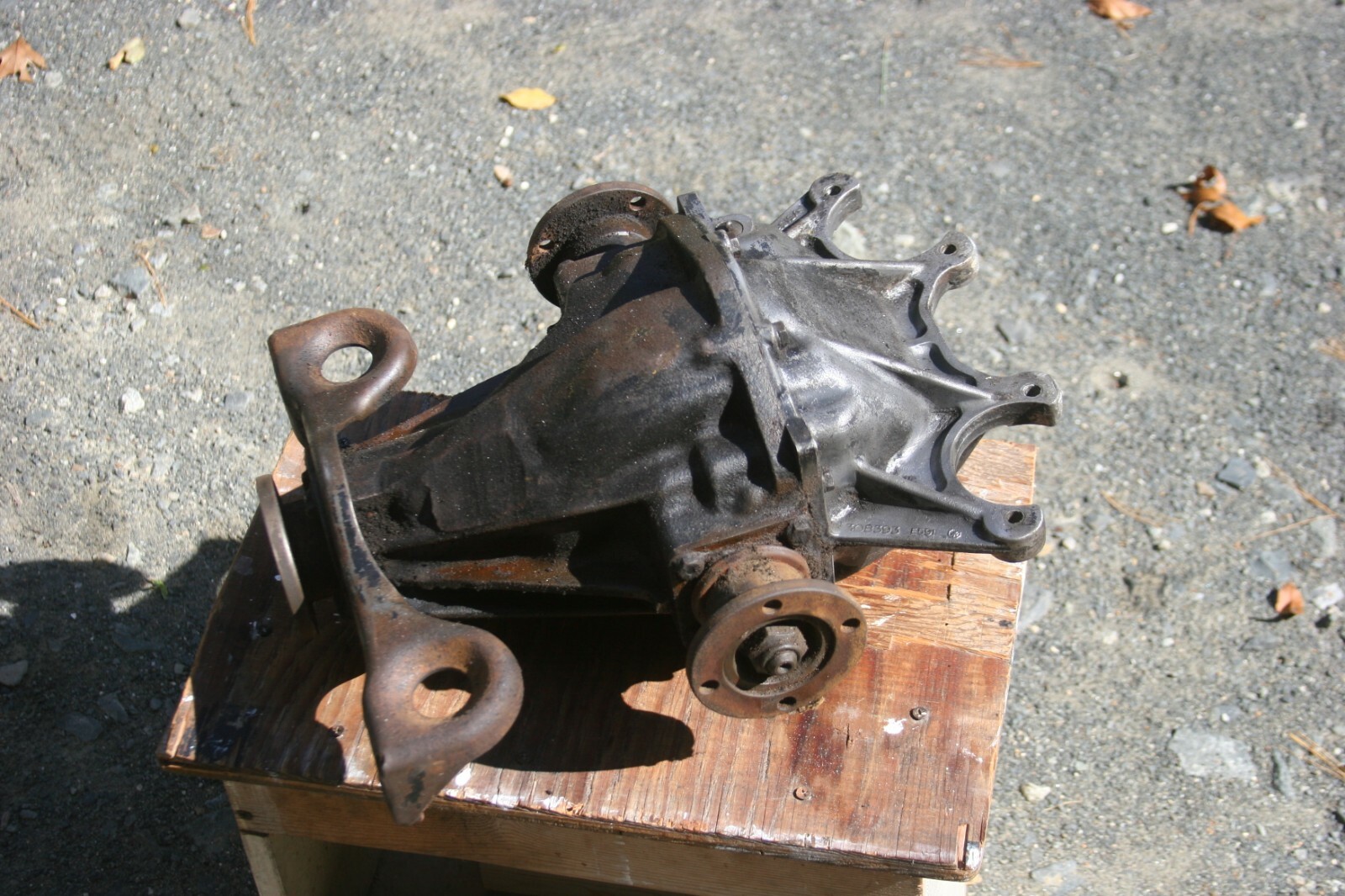 Triumph TR6 Differential Rear End Aluminum Casing Housing Vintage | eBay