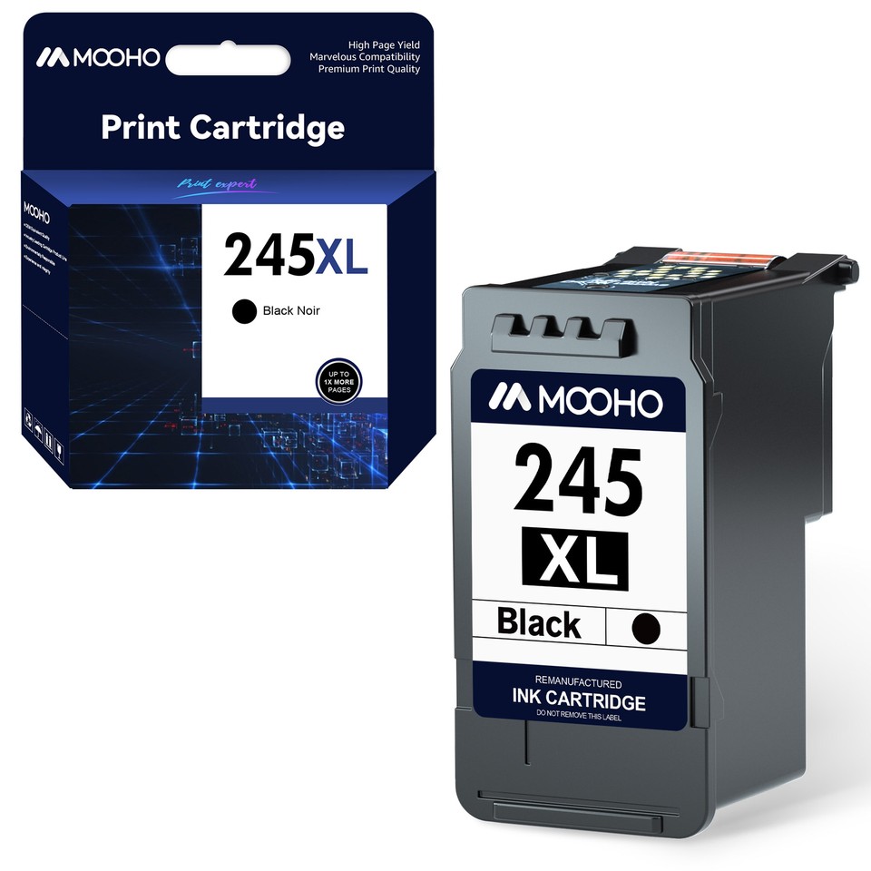 PG-245 XL CL-246 XL Ink Cartridges for Canon PIXMA MX492 MG2525 TS3122 ...
