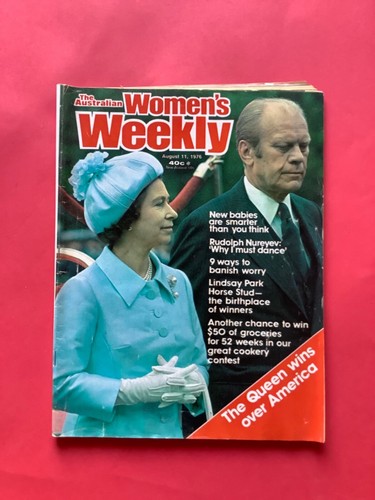 Vintage Australian women’s weekly magazine womens weekly Queen ...