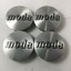 Set 4 Moda Snap In 75mm Wheel Center Hub Caps Silver Machined PA-004 ...