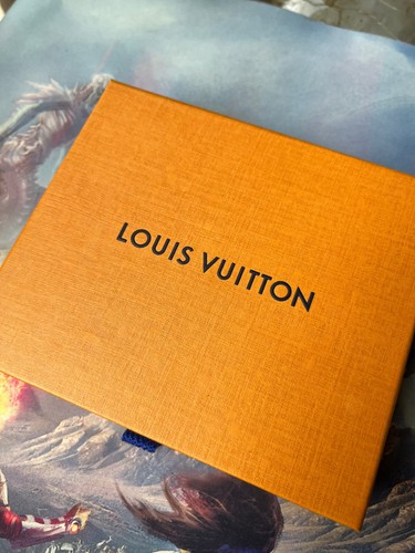 Louis Vuitton Wallet Empty Gift Box 6"x5"x1.5" Orange for WOC, Wallet ...