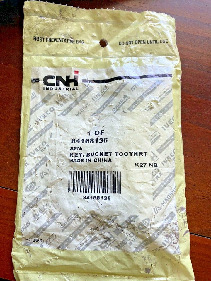 CNH Industrial Bucket Tooth Key 84168136 (B16) | eBay