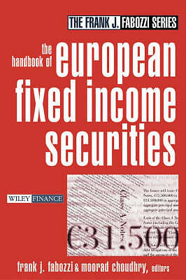 The Handbook of European Fixed Income Securities by Frank J. Fabozzi ...