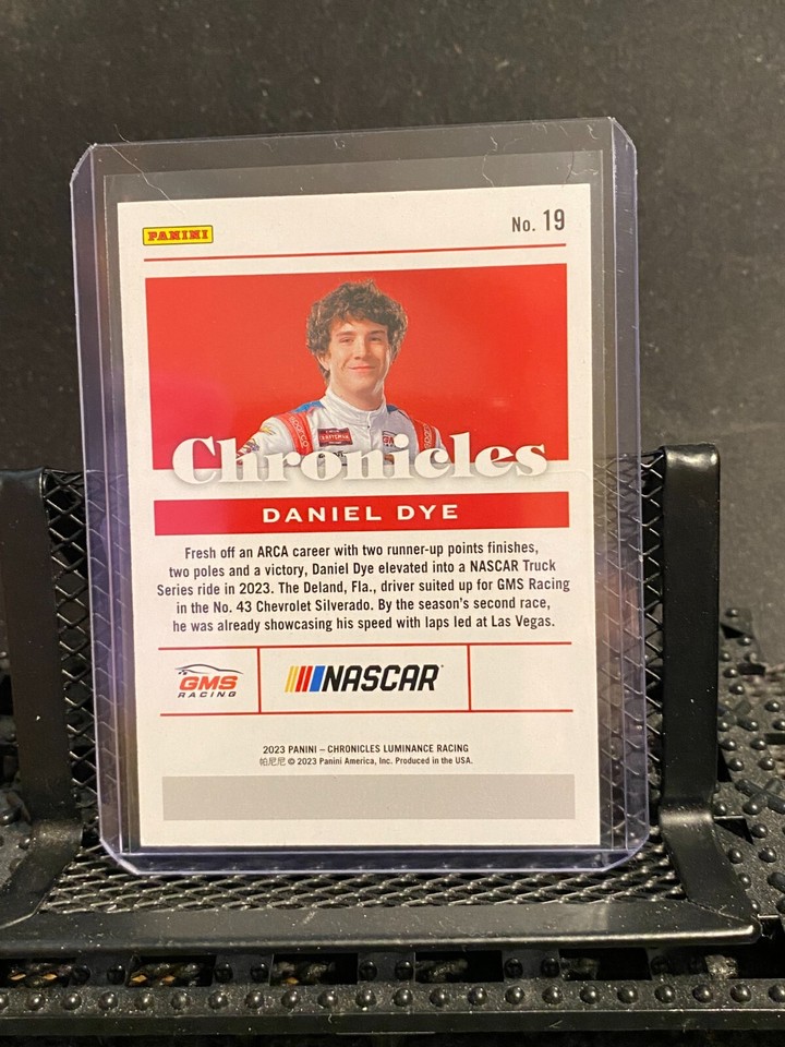 🔥 Daniel Dye 2023 Chronicles - Blue #147/199 Card # 19- 🔥 | eBay