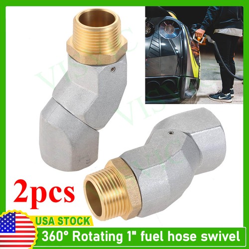 1 Inch NPT Fuel Transfer Hose Swivel for Easy Use Fuel Nozzle-Hose ...