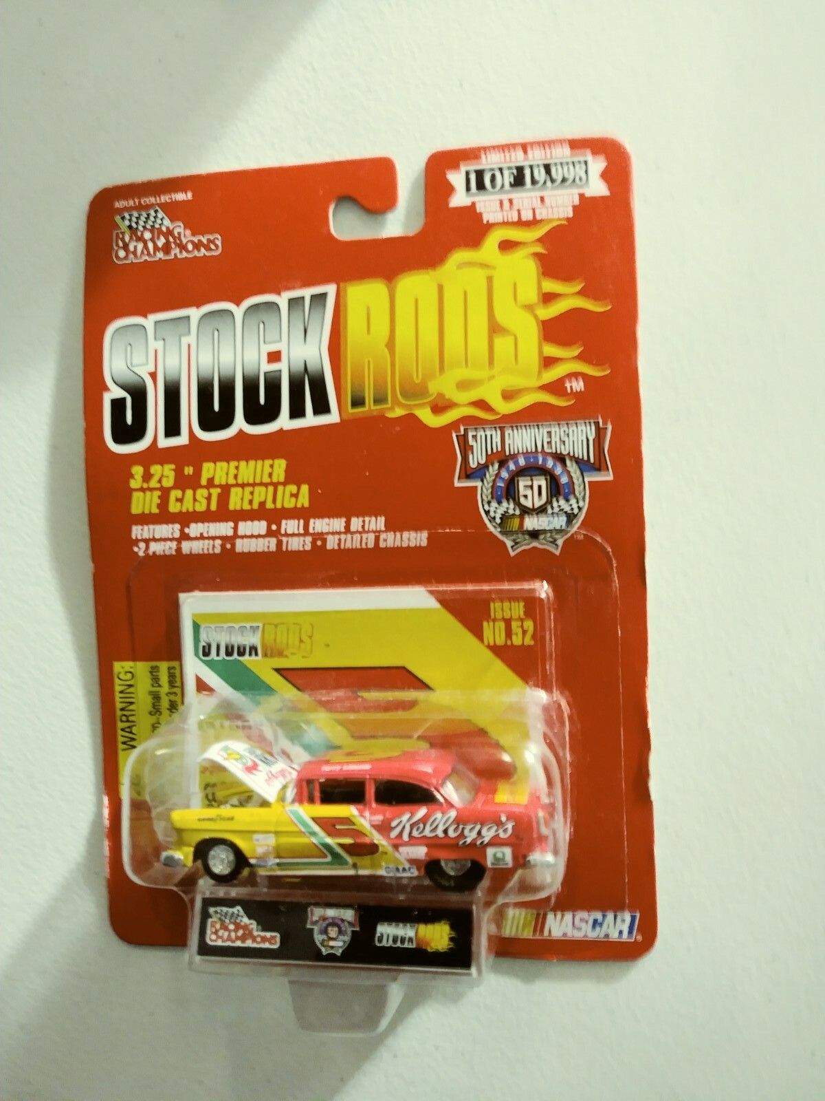 Racing Champions Stock Rods 50th anniversary. #5 Kelloggs car | eBay