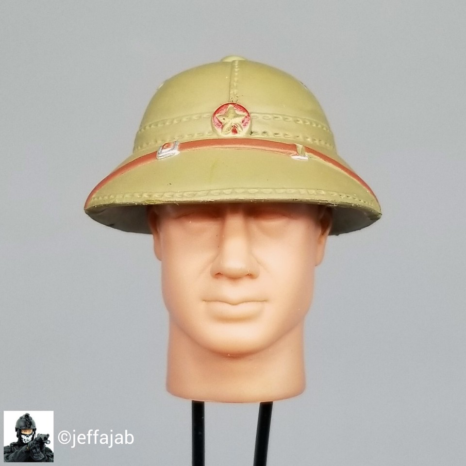 1;6 Ultimate Soldier Vietnam NVA Regular Pith Helmet for 12" GI Joe ...