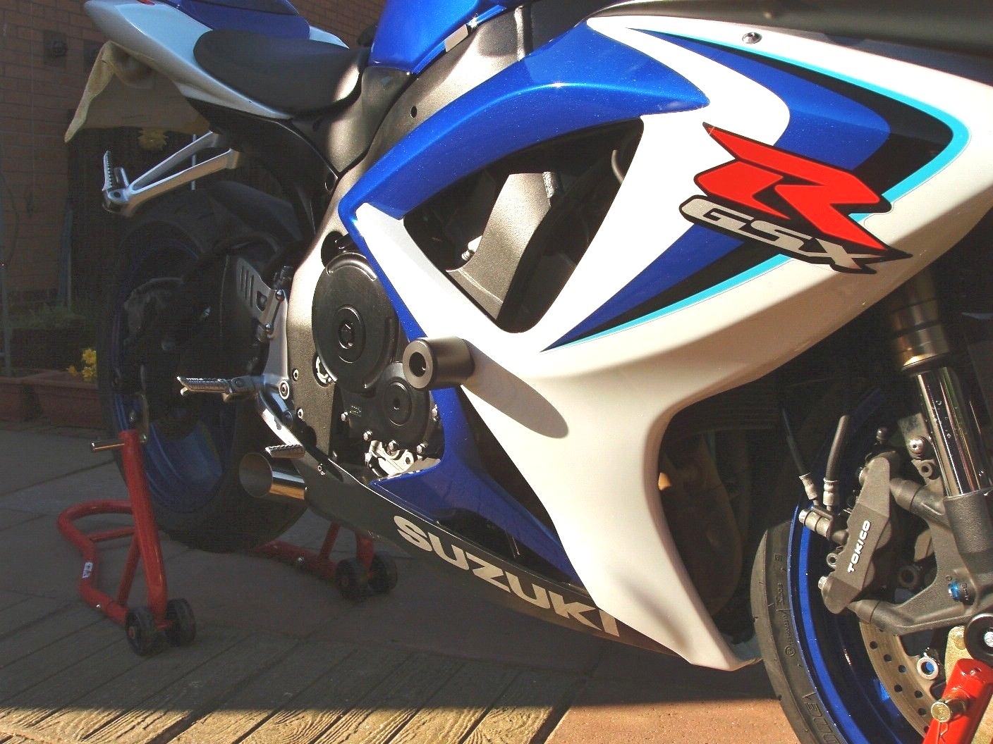 SUZUKI GSXR 600 750 k6 7 8 9 L0 FAIRING CRASH MUSHROOM BOBBINS BUNG ...