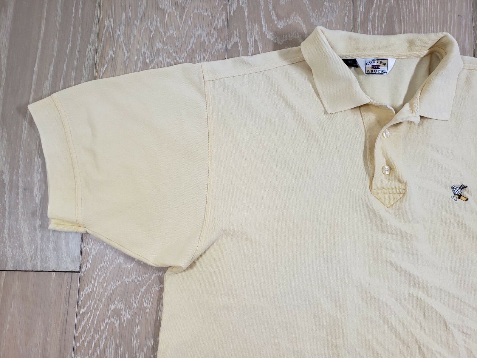 Winged Foot Golf Club Member Logo Polo Shirt XL Yello… - Gem